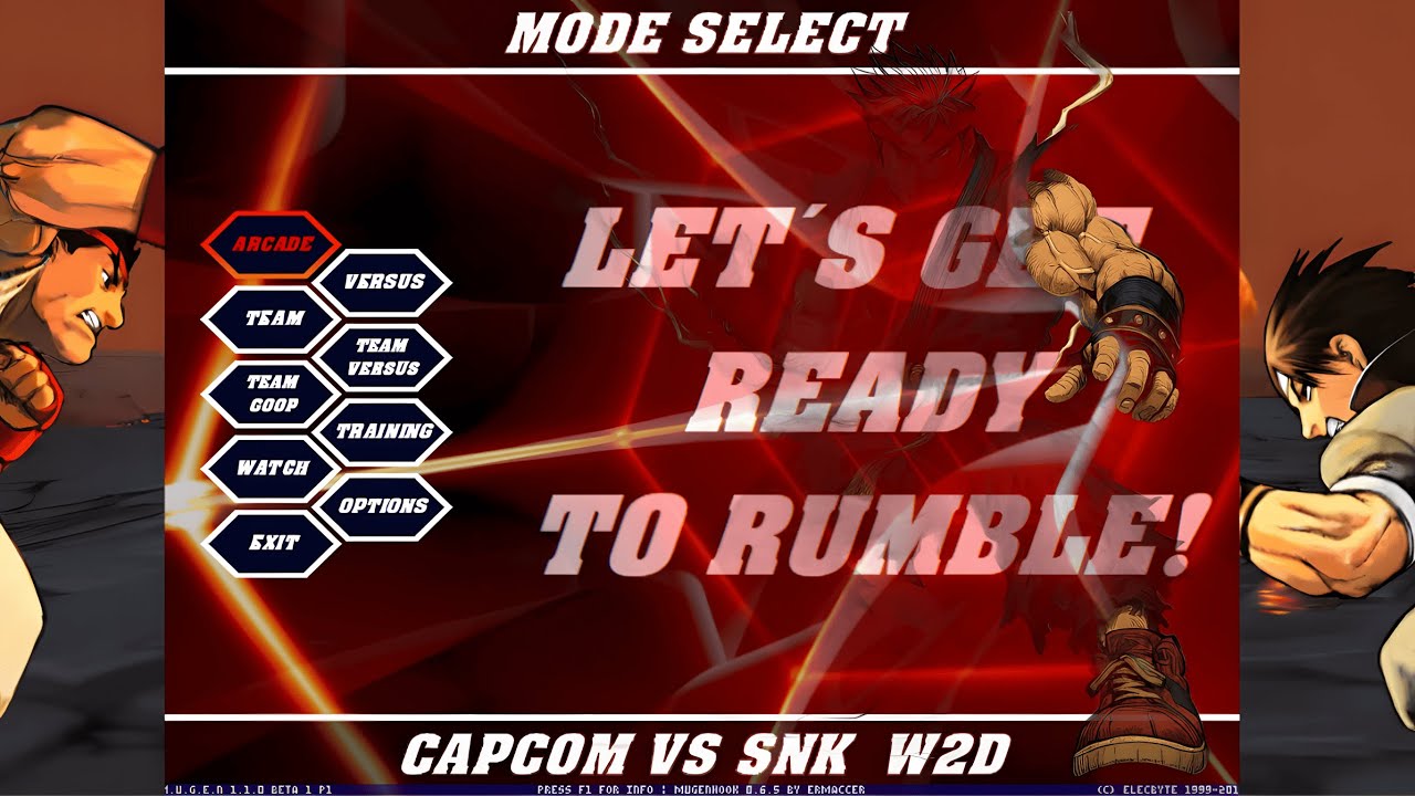 CAPCOM VS SNK - WARRIORS OF 2 DIMENSIONS 2025 | No OpenBoR [MGN] - YouTube