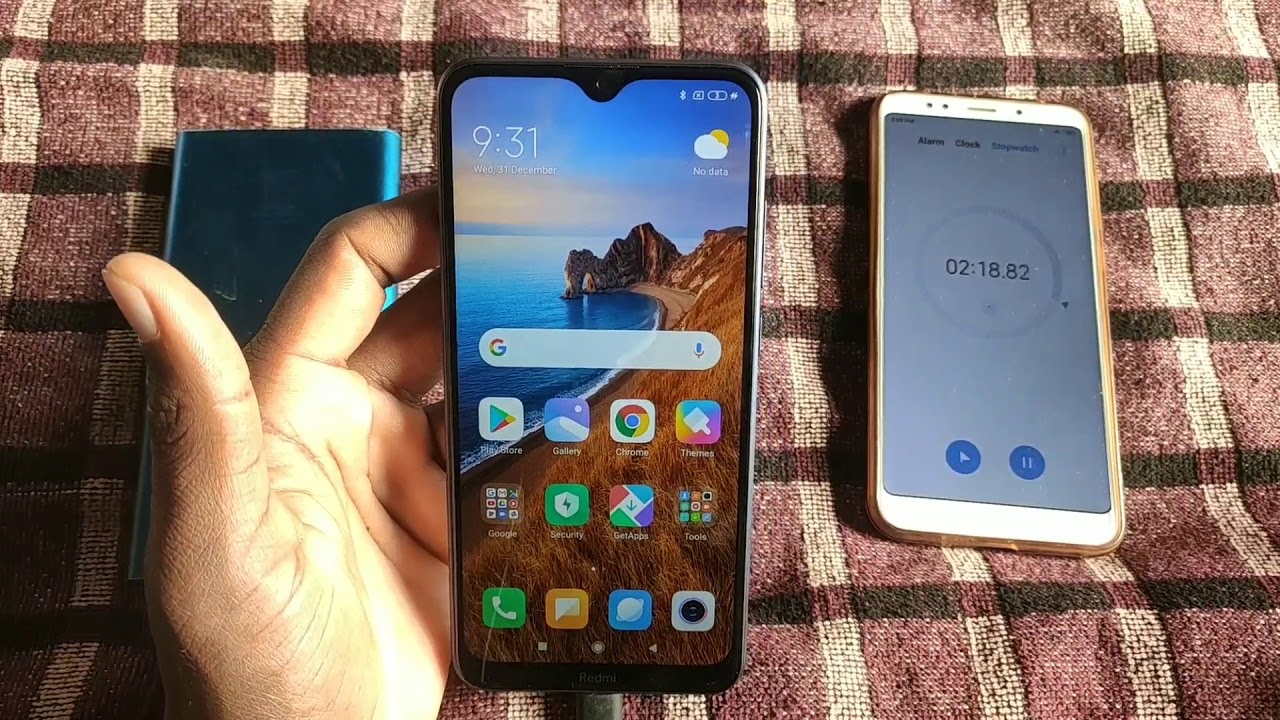 Redmi 8a dual battery charging test ।। (0-100%)redmi 8a battery ...