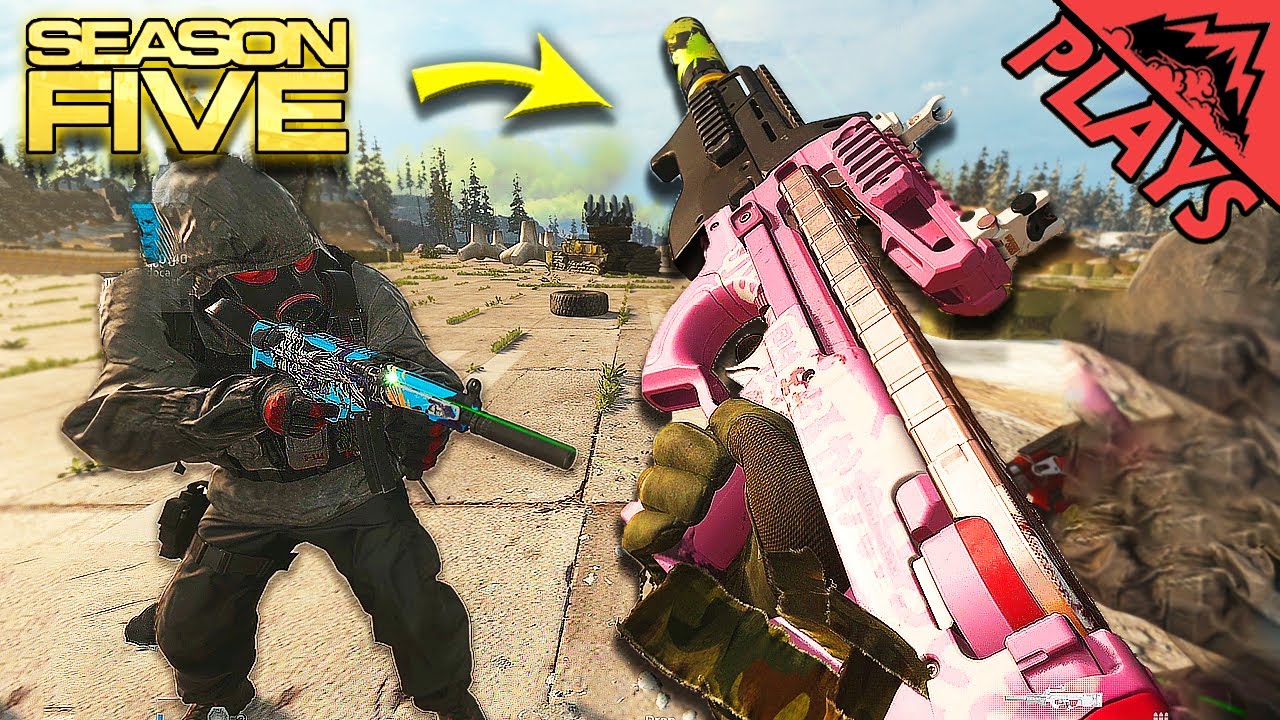 Warzone Pink POWER Gun - YouTube