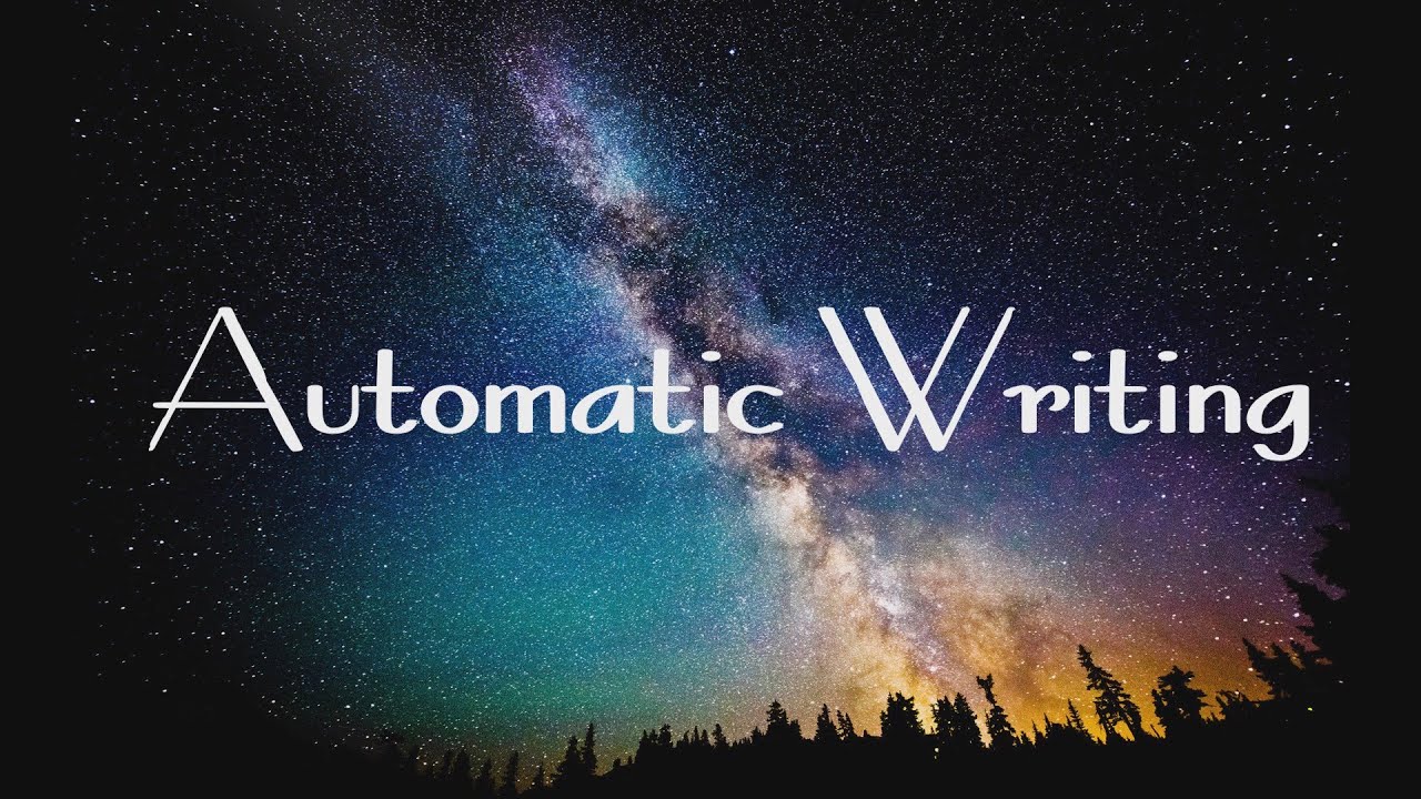 What is Automatic Writing || Automatic Writing Explained in Detail ...