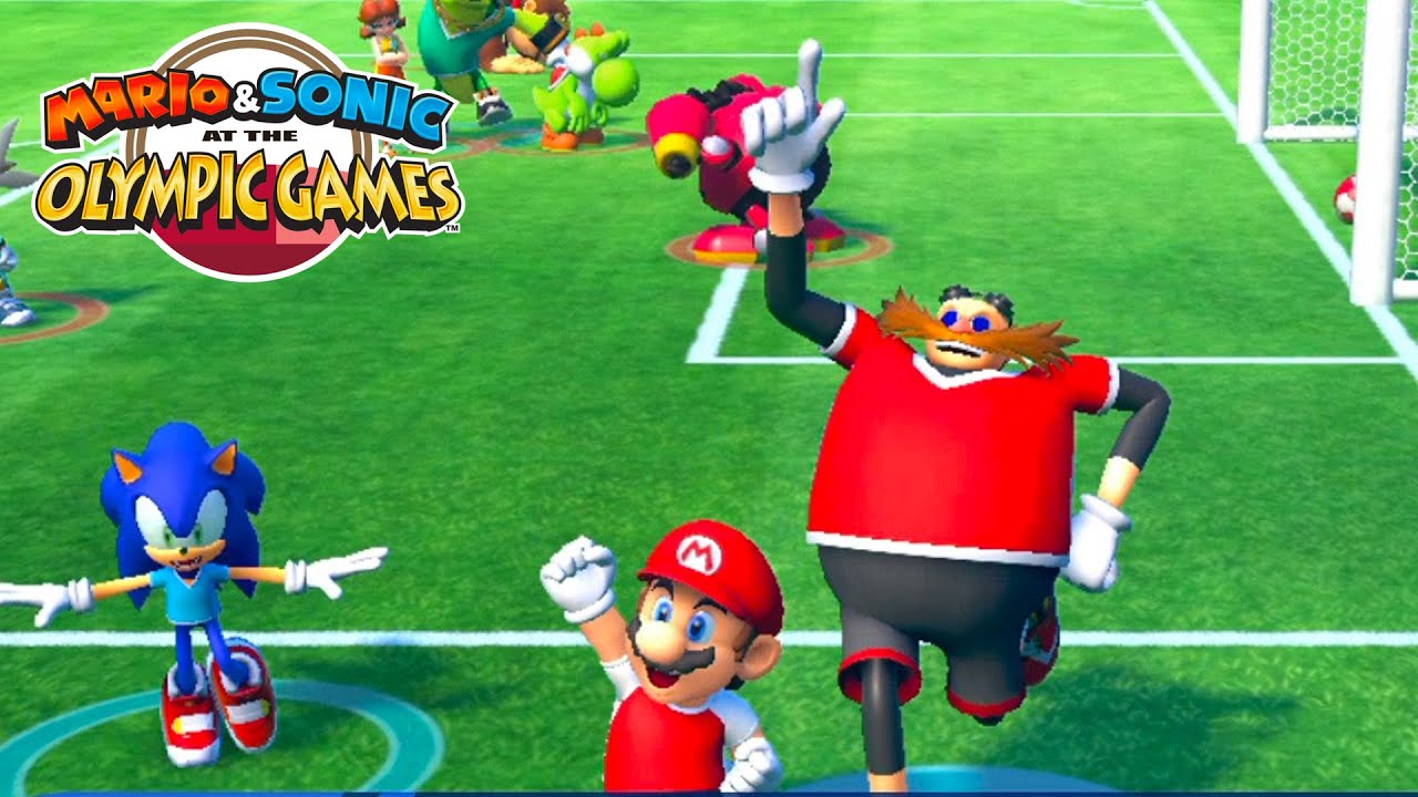Mario & Sonic at the Olympic Games Tokyo 2020 Football Dr Eggman vs ...