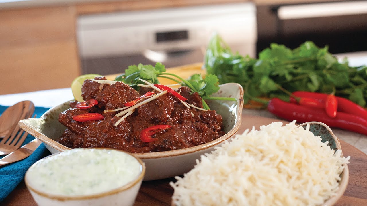 MasterChef Winner Sashi Cheliah | Lamb Curry Recipe with cumin rice ...