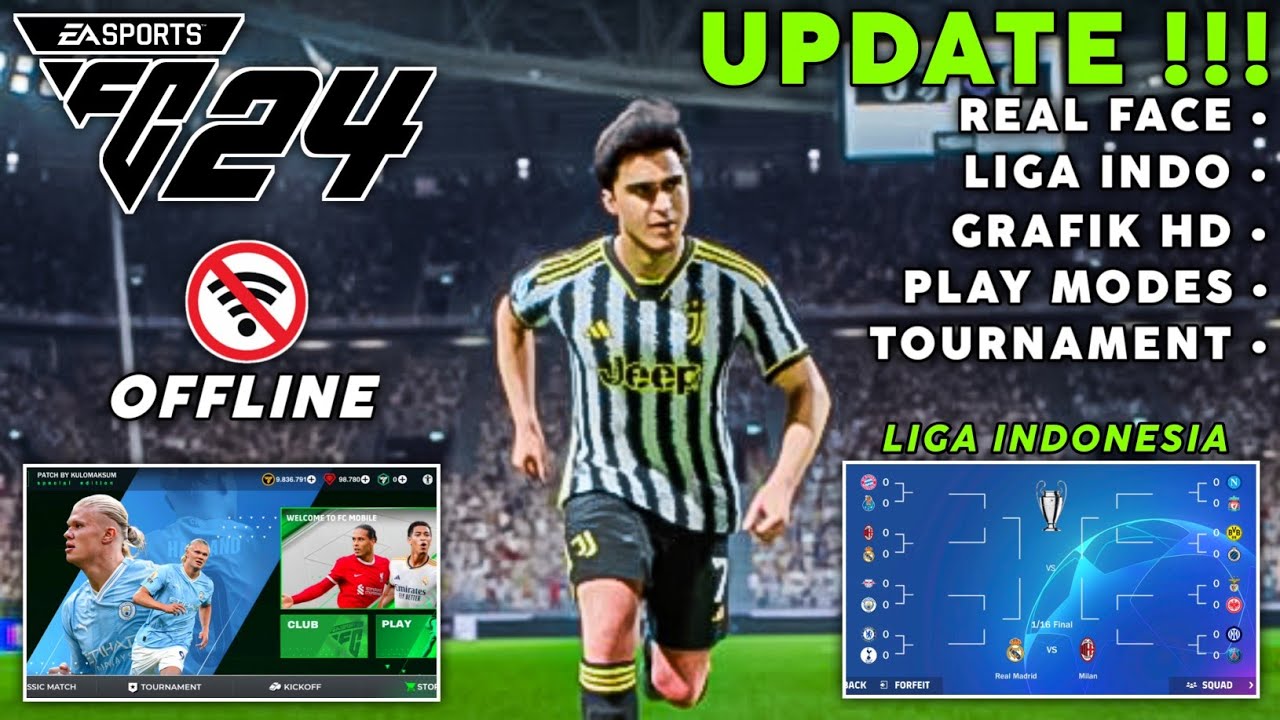FIFA 16 MOD EA Sports FC 24 Android OFFLINE GRAFIK HD Update Full Menu ...