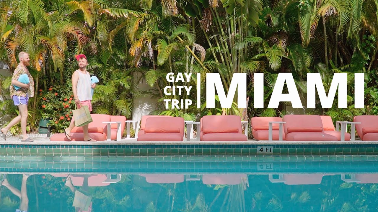 Gay Miami City Trip - A Gay Couple Florida Vacation - YouTube