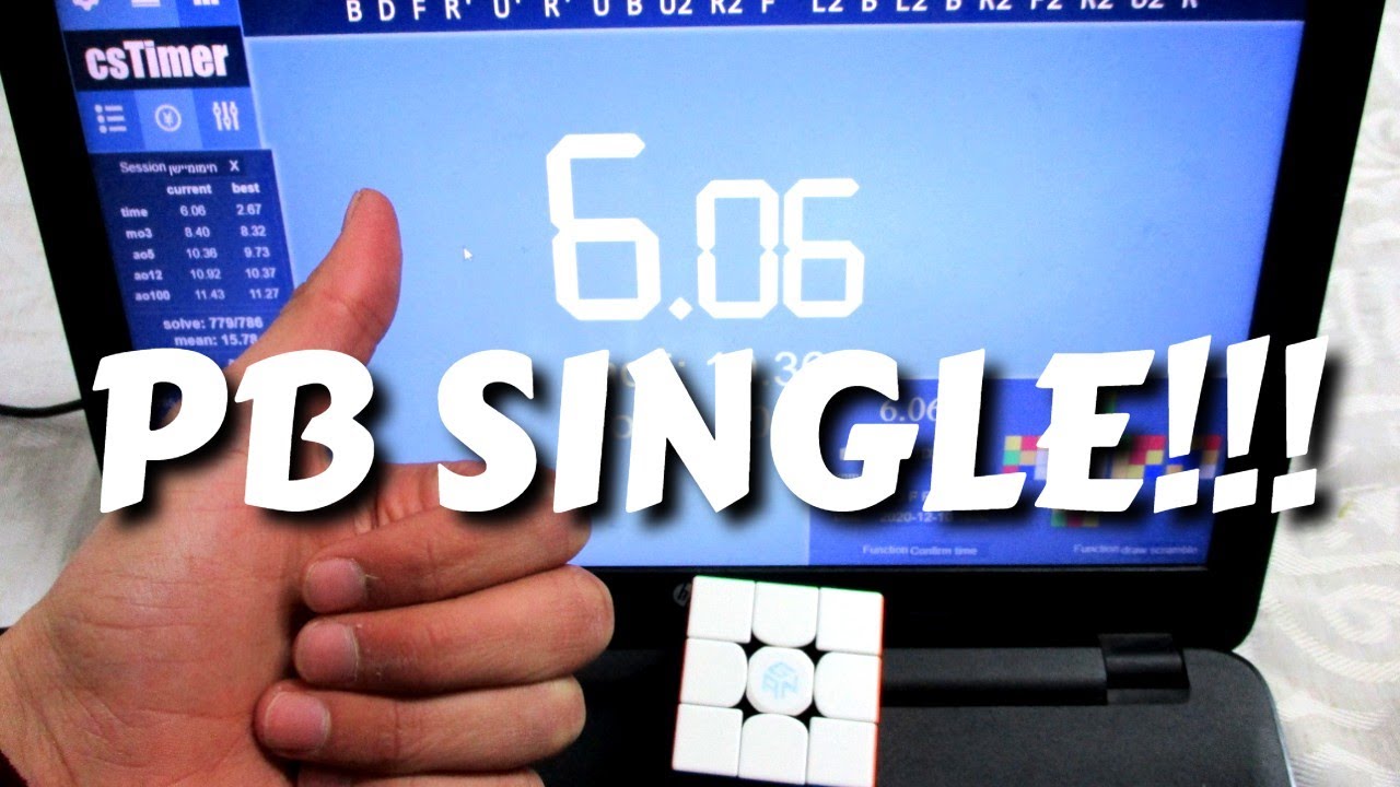 6 06 3x3 PB SINGLE EASIEST SCRAMBLE EVER YouTube 6-06-3x3-pb-single-easiest-scramble-ever-youtube