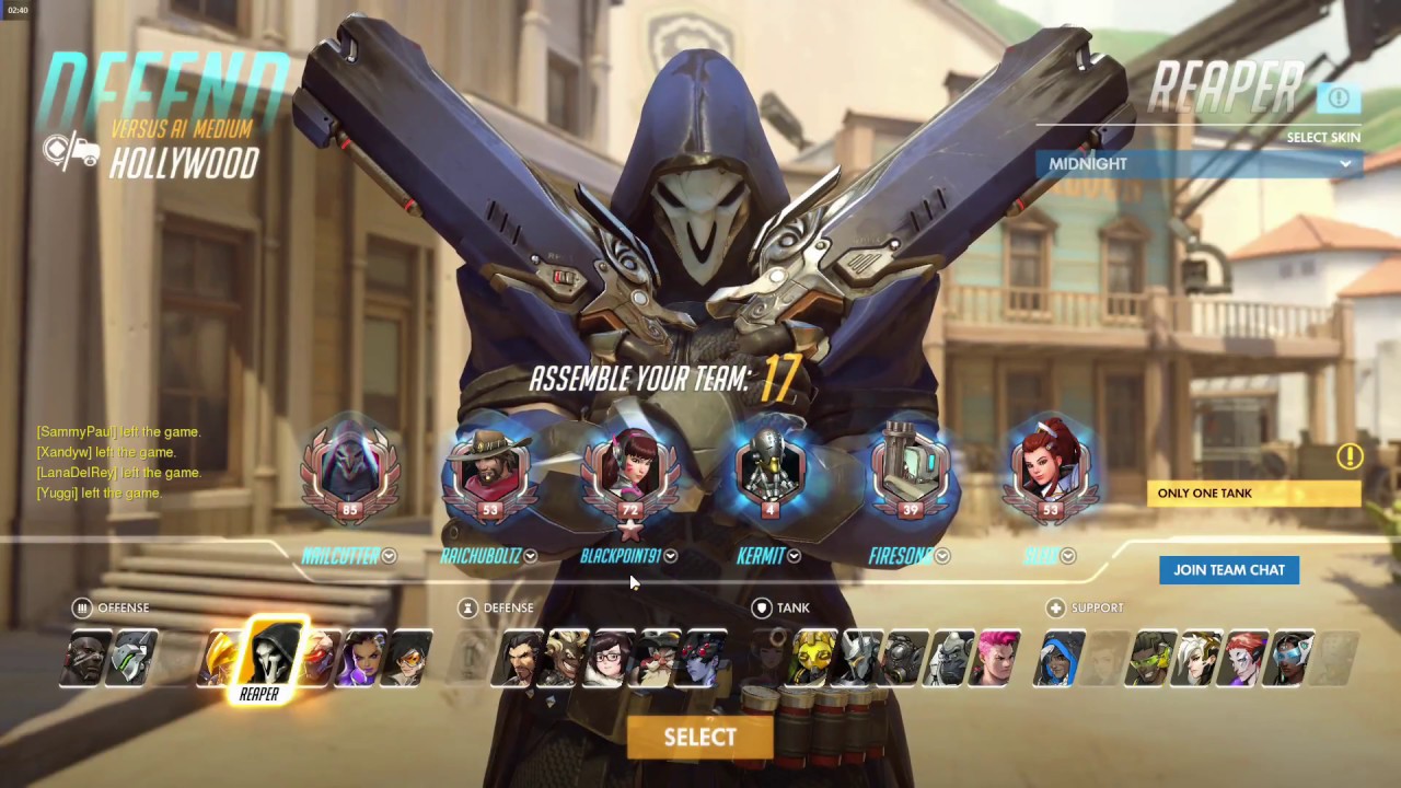 Overwatch Bot Play 23May2018 on PC - YouTube