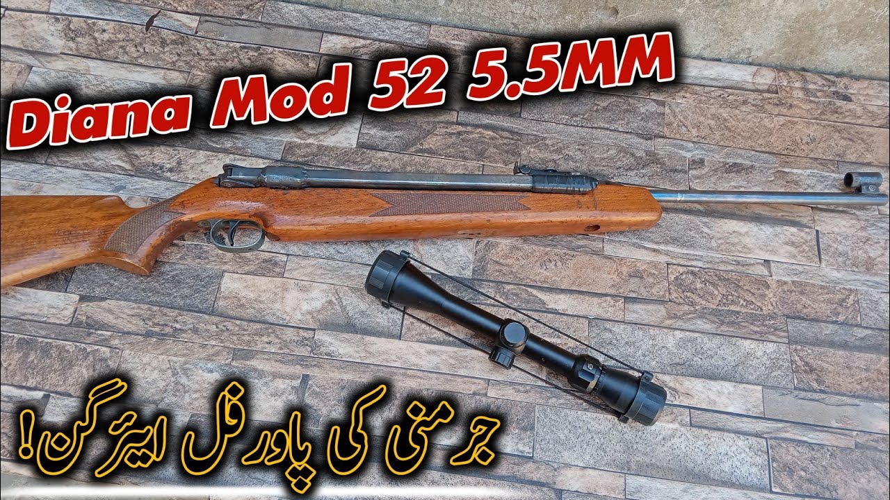 Diana Mod 52 Full Review|Germany Made Airgun|AirHunter PK - YouTube