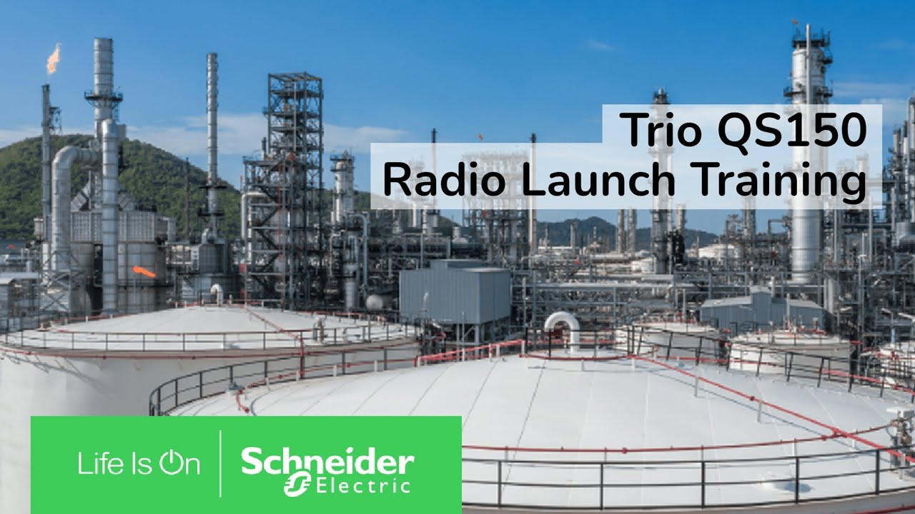 Trio QS150 Radio Launch Training | Schneider Electric - YouTube