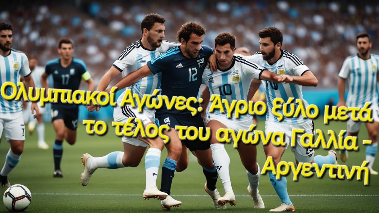 Ολυμπιακοί Αγώνες: Άγριο ξύλο μετά το τέλος του αγώνα Γαλλία ...