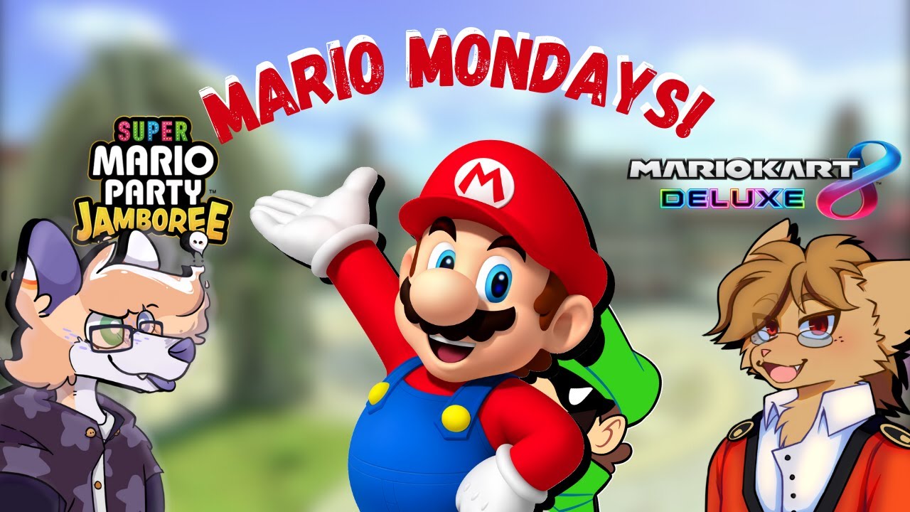 "It's Time for Mario Monday!" | Mario Party Jamboree & Mario Kart w ...