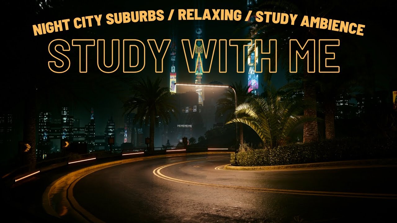 Dystopian Cyberpunk City Streets 🌃 Ambient City Sounds to Relax / Study ...