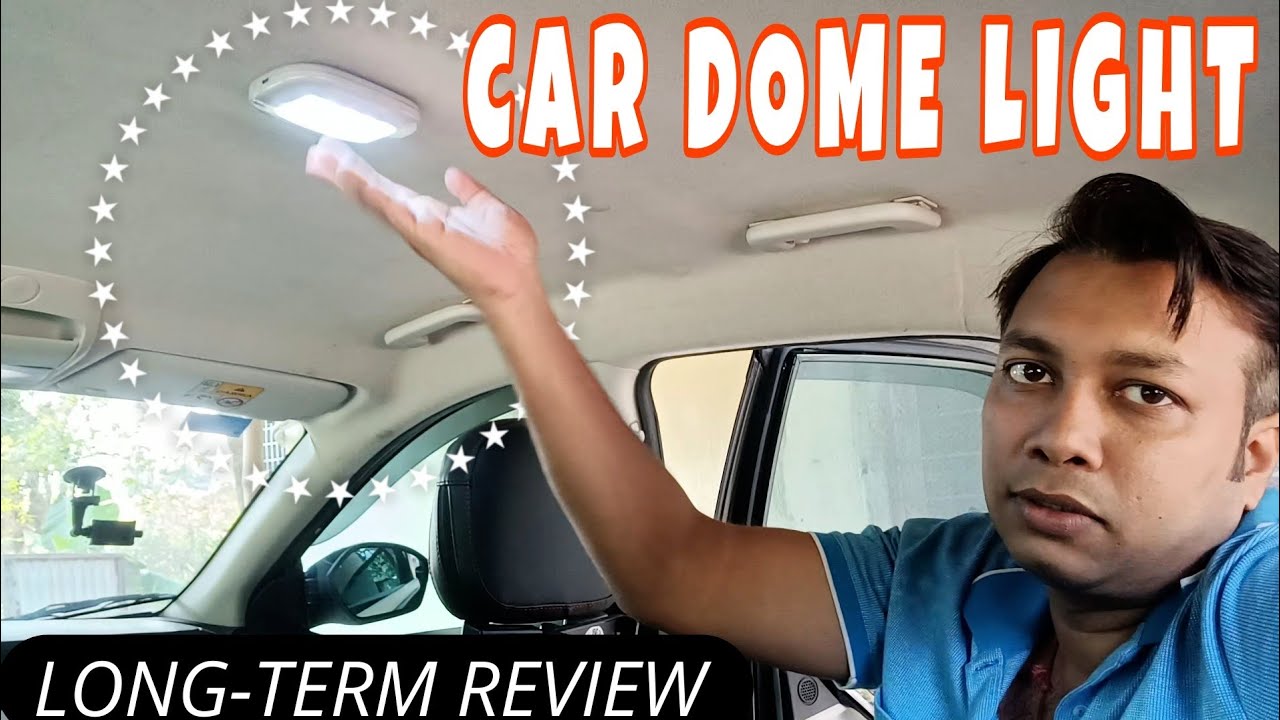 Car Dome Light Led - Tata Nexon || Magnetic car celling dome light ...
