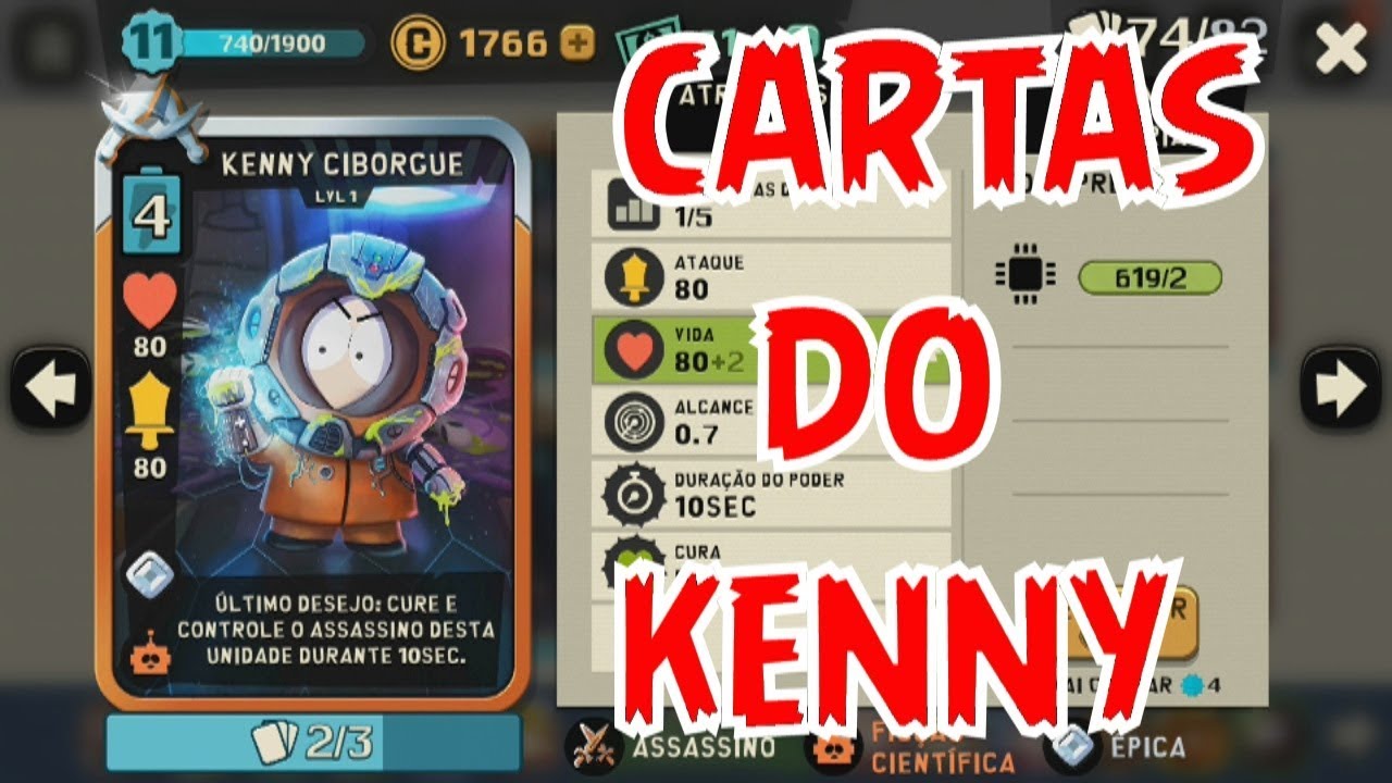 CARTAS DO KENNY - South Park Phone Destroyer - YouTube