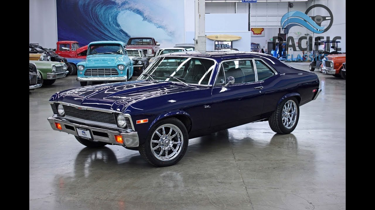 1972 Chevrolet Nova Blue - YouTube