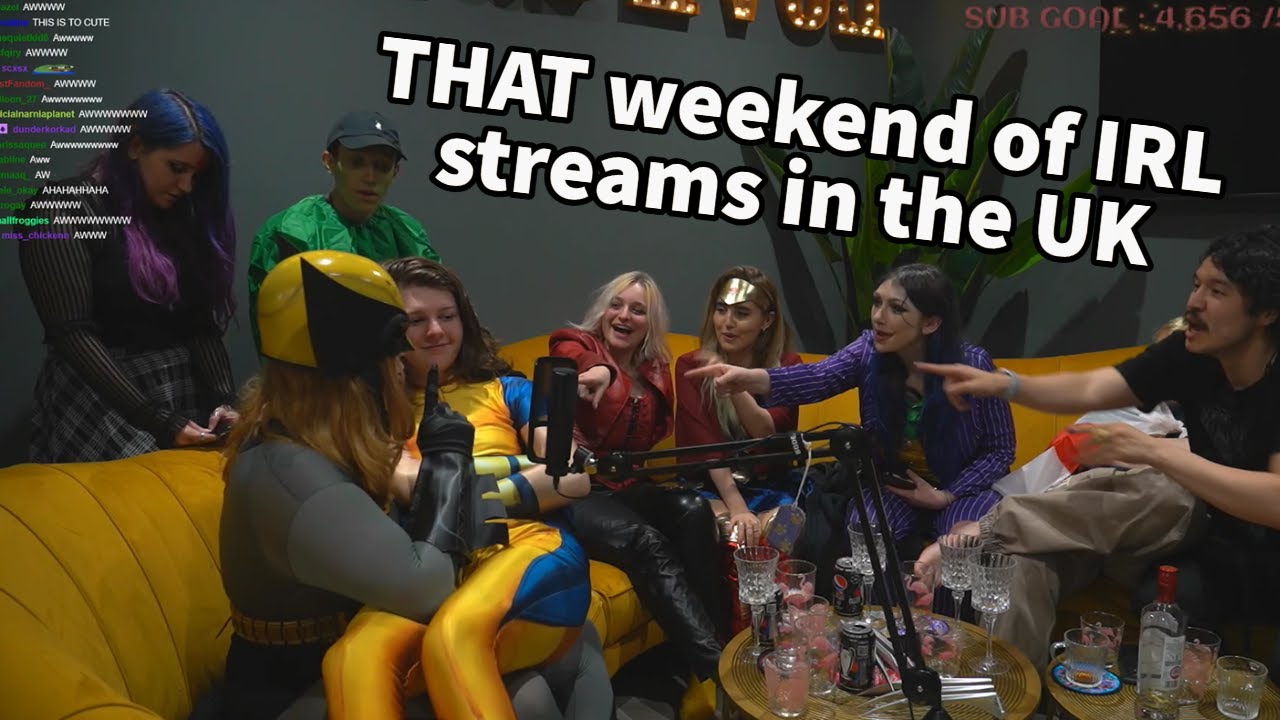 THAT Weekend of IRL Streams in the UK ft JustaMinx, Nihachu ...