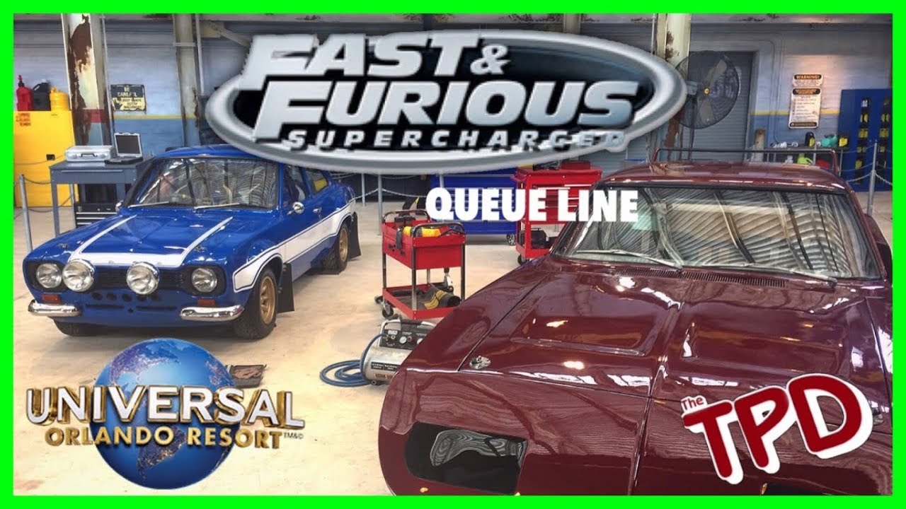 Fast & Furious: Supercharged Queue Experience at Universal Orlando ...