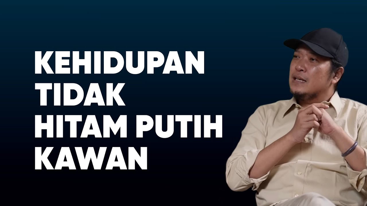 Mas Sabrang - hidup itu kadang Abu-abu, maka warnailah hidupmu | Sinau ...