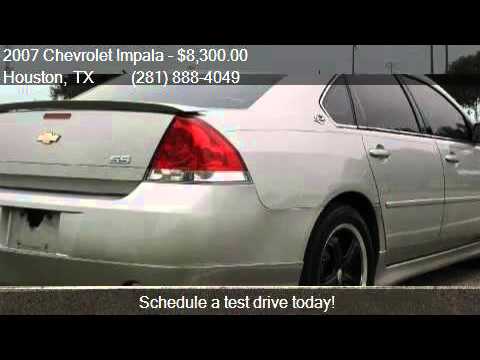2007 Chevrolet Impala SS 4dr Sedan for sale in Houston, TX 7 - YouTube