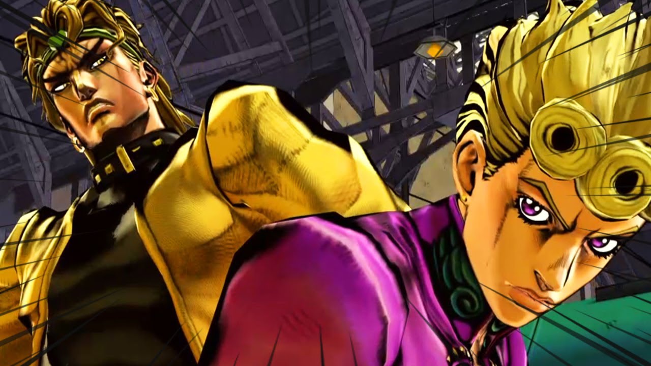 Dio conhece seu filho Giorno (Dio meets his son Giorno) - YouTube