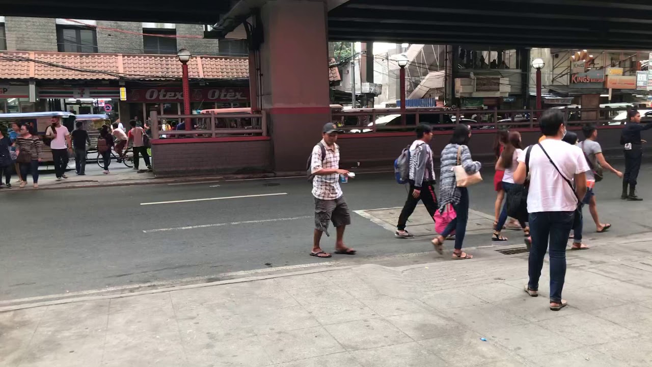 Monday Morning Rush Hour 4 Manila, Philippines - YouTube