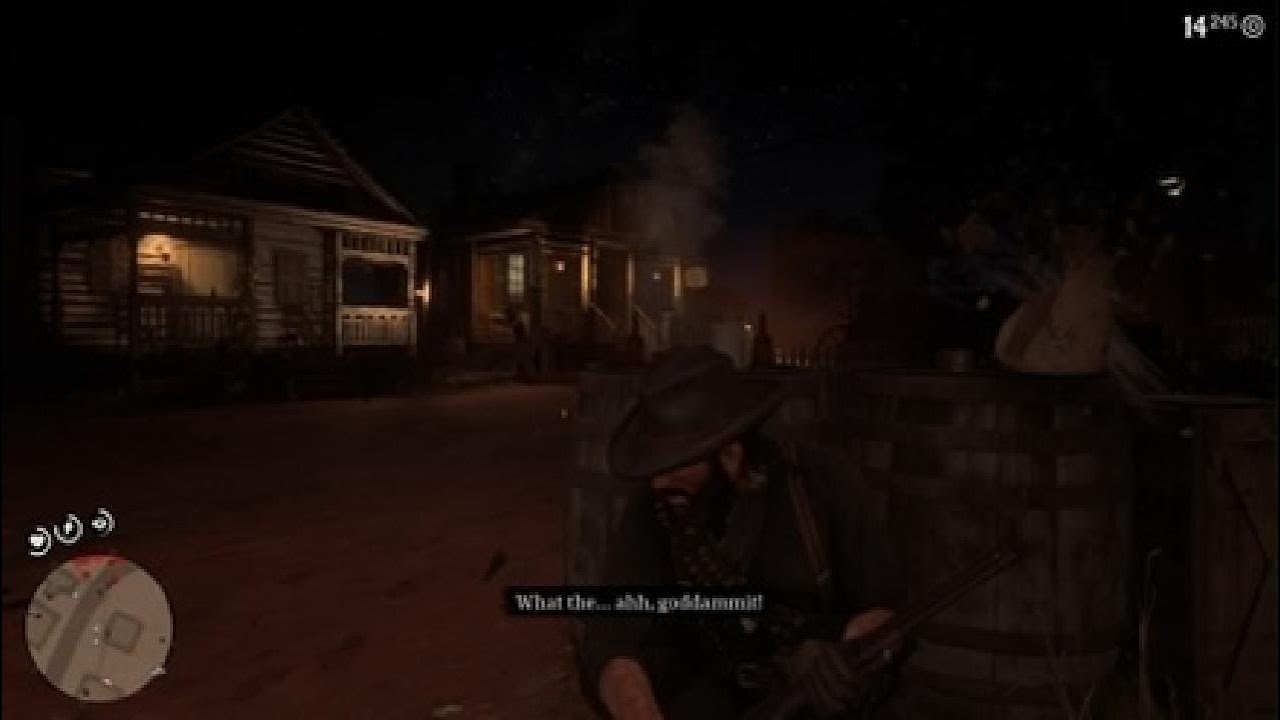 RDR2 We meeting the Grays at the Saloon - YouTube
