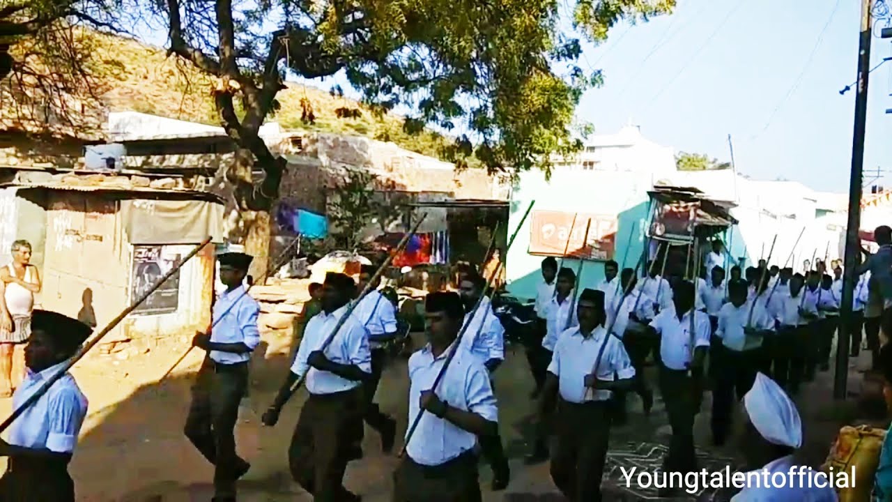 RSS Path Sanchalan | RSS Karnataka | Amingad Karnataka | India - YouTube