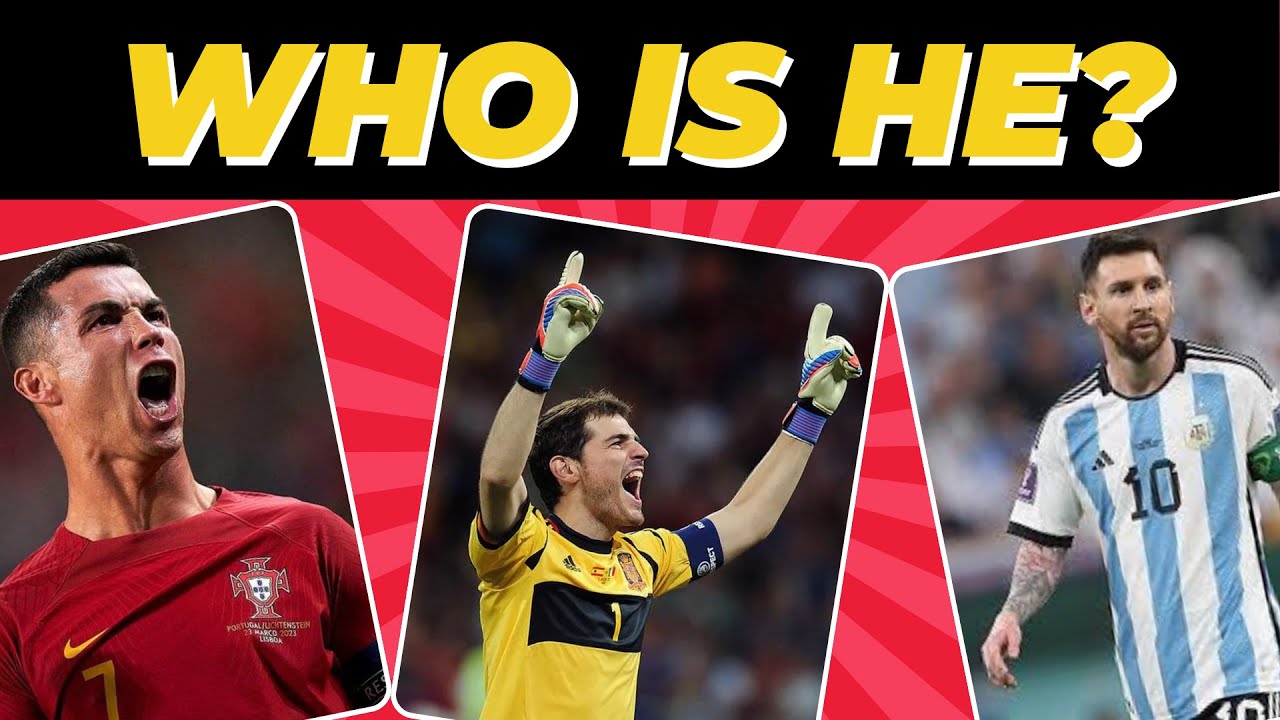 Guess The Football Player | Can You Guess All These Famous Players ...