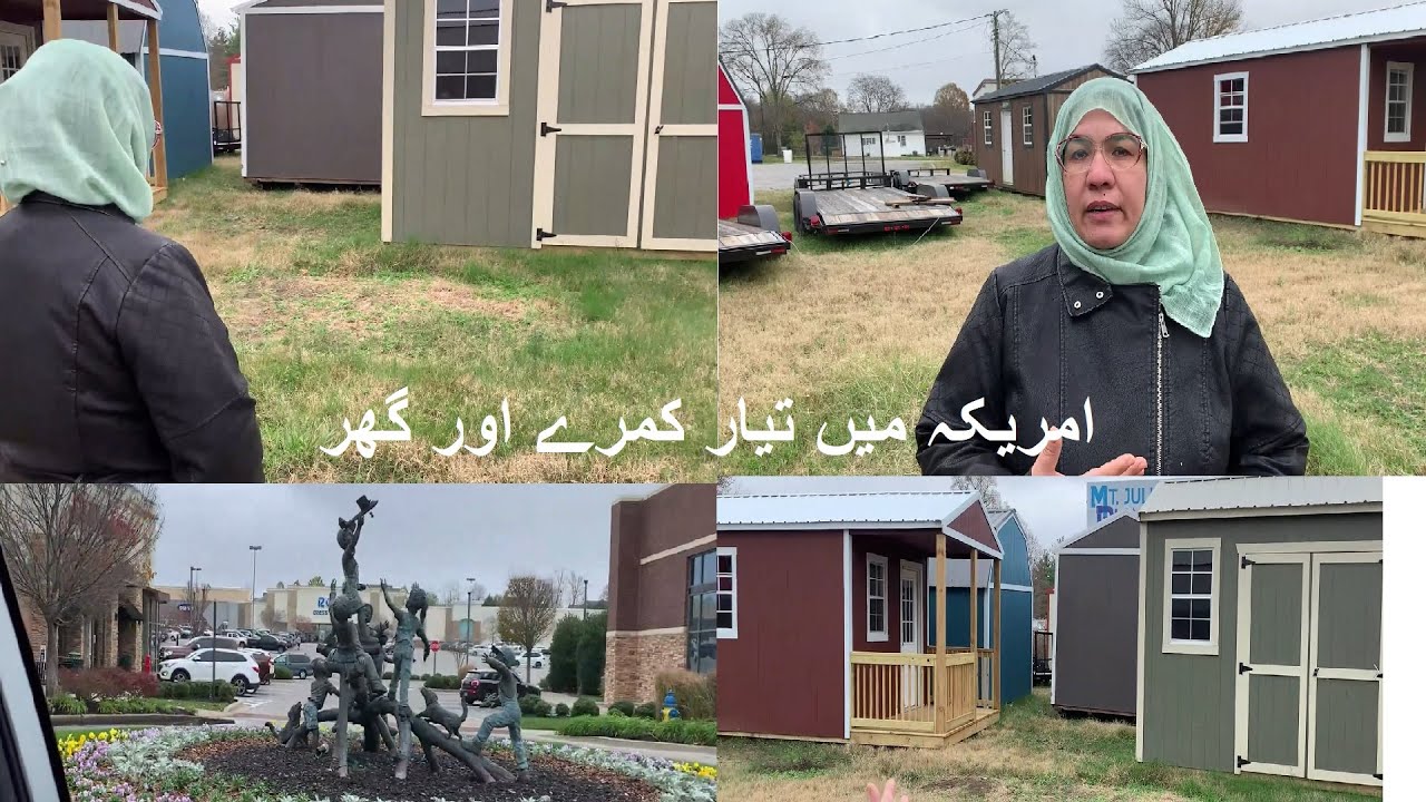 READY MADE ROOM AND STORAGE BUILDING - YouTube