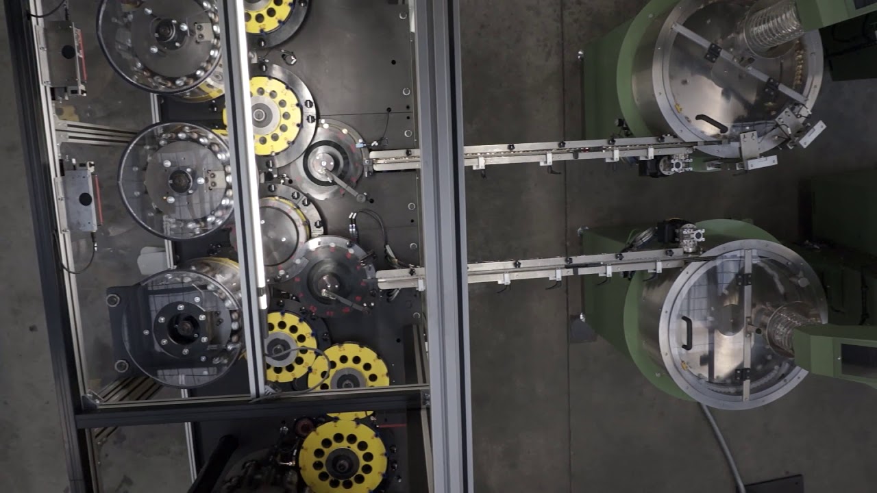 Shotshell case Assembly Line - YouTube