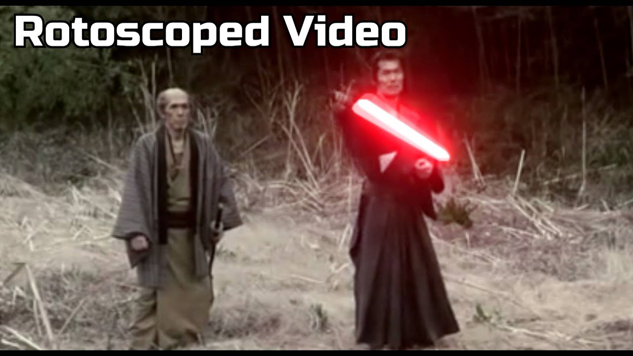 Lightsaber Rotoscope with Video Copilot's Saber Plugin - YouTube