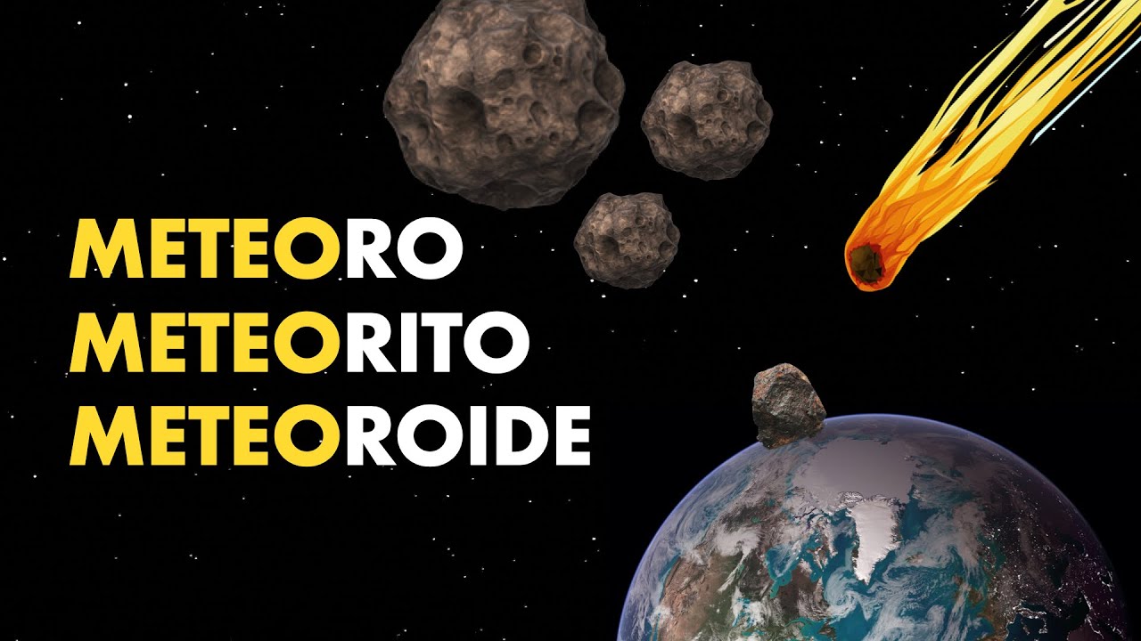 Meteoro, meteoroide e meteorito: qual a diferença? - YouTube
