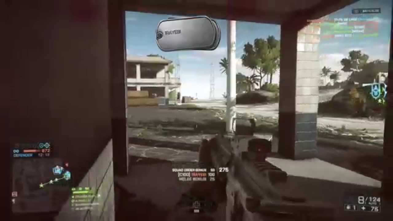 BF4 Reload Bug & Soldier Callouts (Flanking Gameplay) - YouTube
