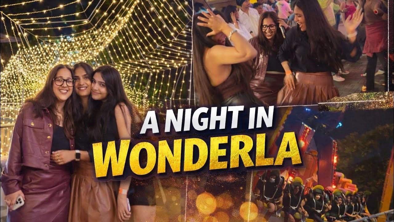 NEW YEAR IN BANGALORE ️😍|WONDERLA| @Aisha_Chauhan @Sniipu - YouTube