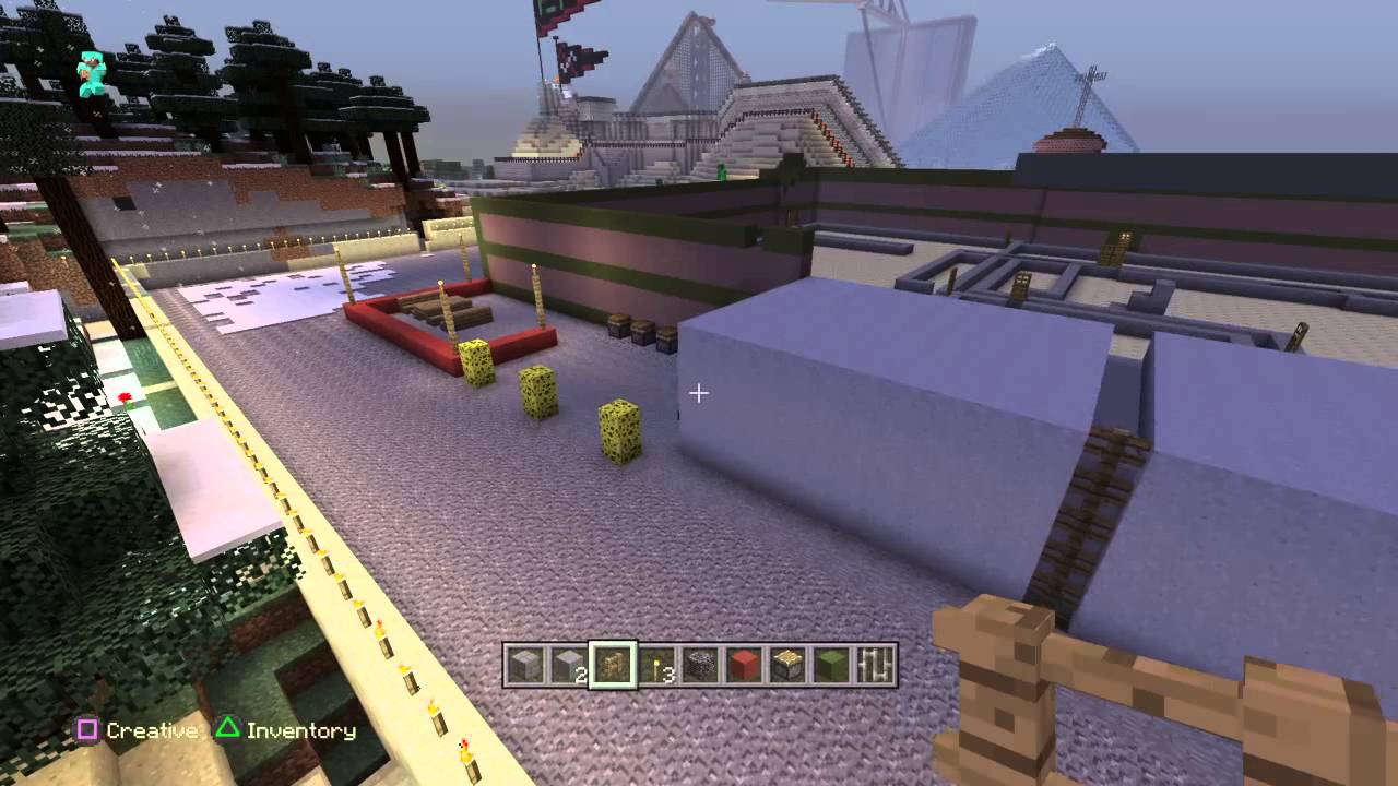 Minecraft:Brians place LETS BUILD DAY 2 - YouTube