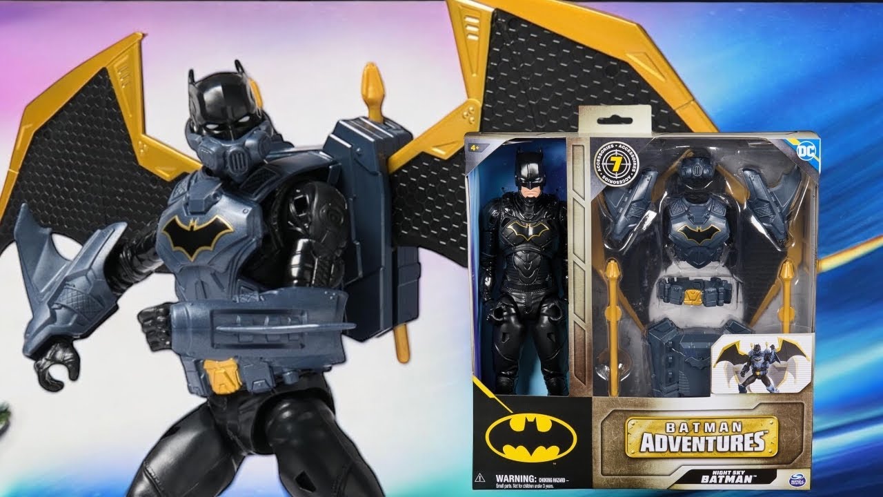 SKY NIGHT BATMAN | BATMAN ADVENTURES | UNBOXING & REVIEW - YouTube