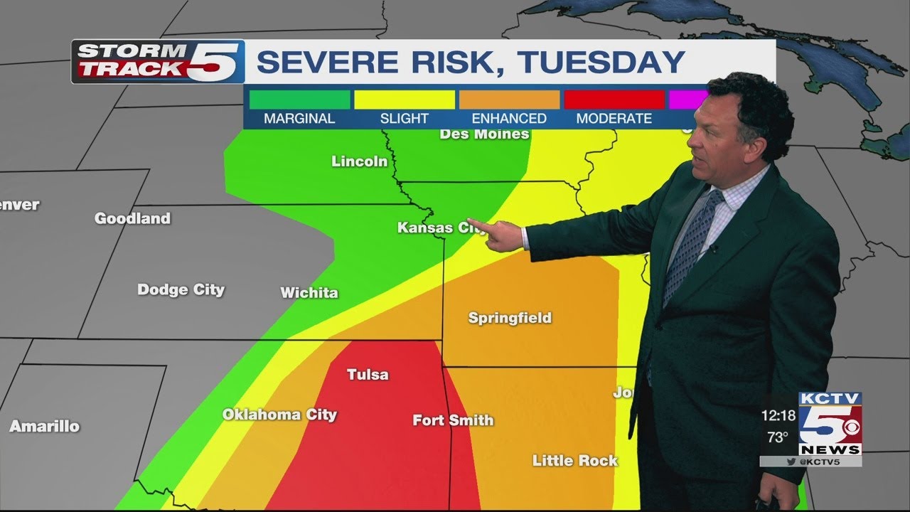 FORECAST: Afternoon storms Tuesday, lingering cloudy skies this evening ...