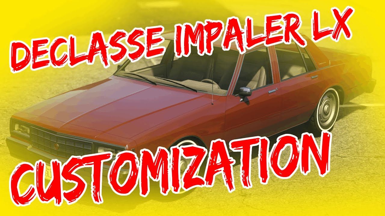 GTA 5 - DLC Vehicle Customization - Declasse Impaler LX (Chevy Impala ...
