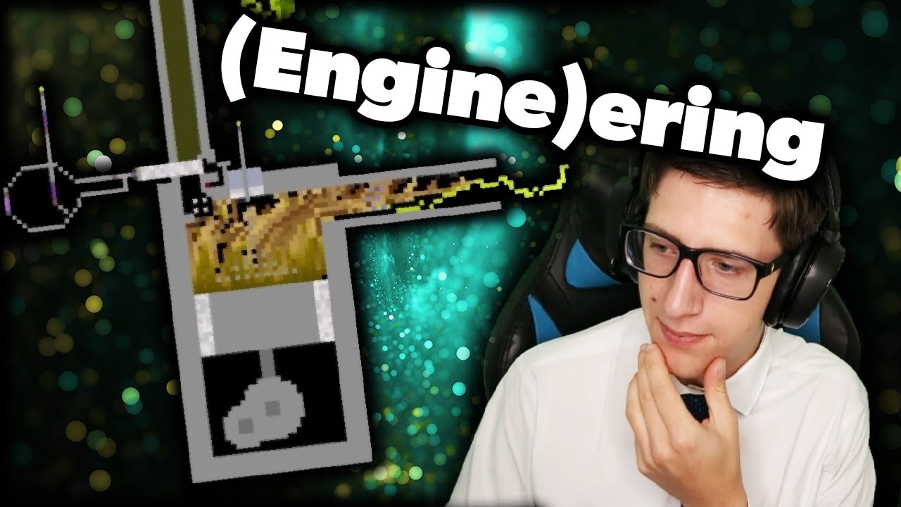 Single Cylinder Engine in The Powder Toy! - YouTube