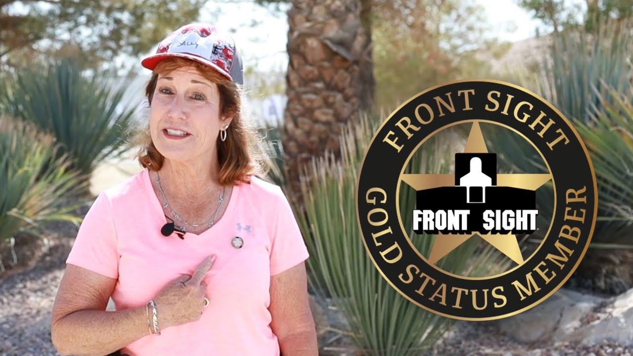 Front Sight Gold Status Member Sally Anderson Message to Dr. Ignatius ...