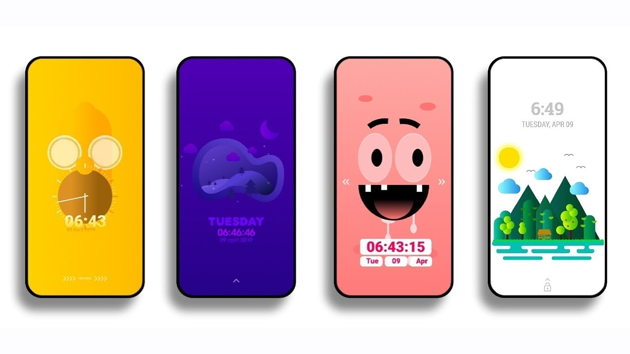 Minimal Android Lockscreen Setup | KLCK SETUP - YouTube