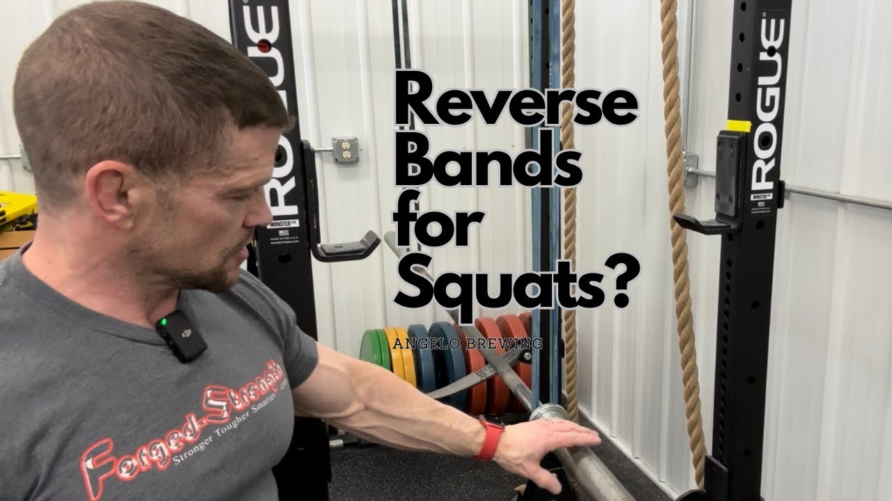 Reverse Bands for Barbell Squats? - YouTube