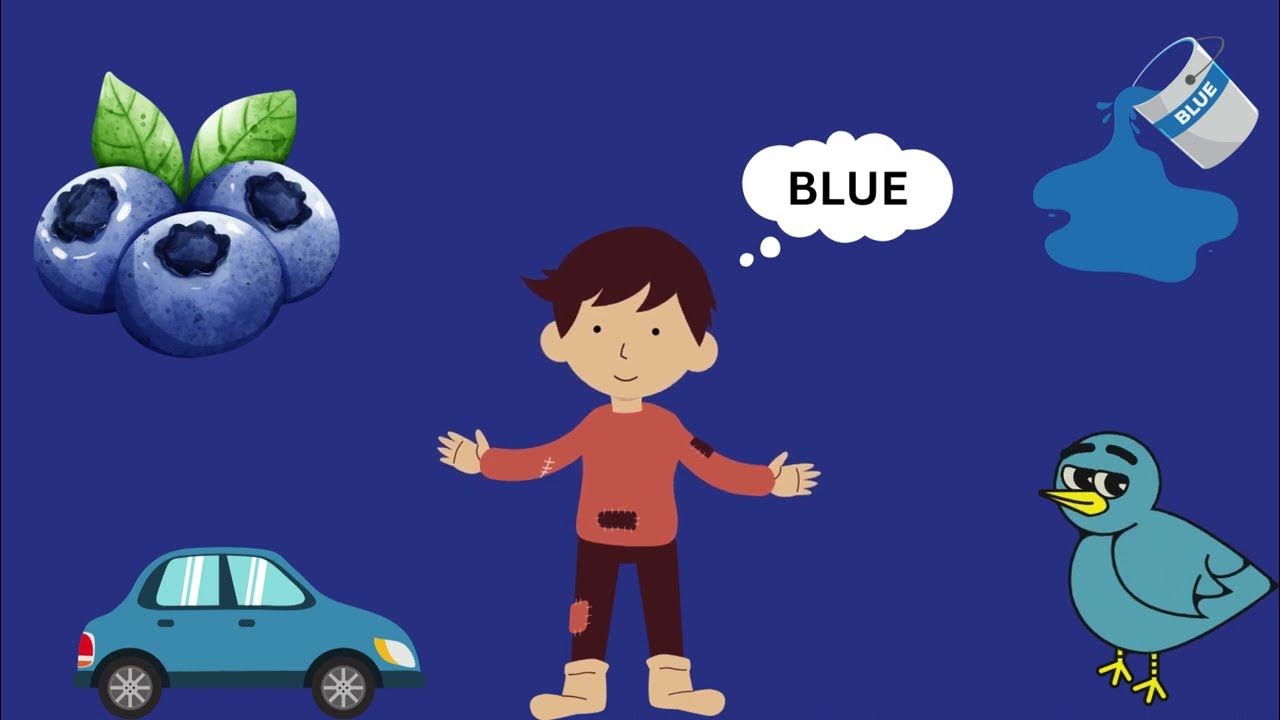 I see something...... Blue...Yellow...Red...Purple | Colors Song for ...