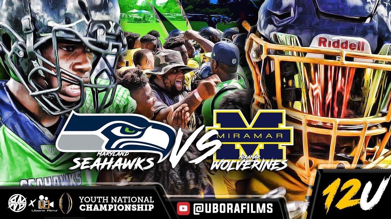 Maryland Seahawks vs Miramar Wolverines 12U Highlights - YouTube