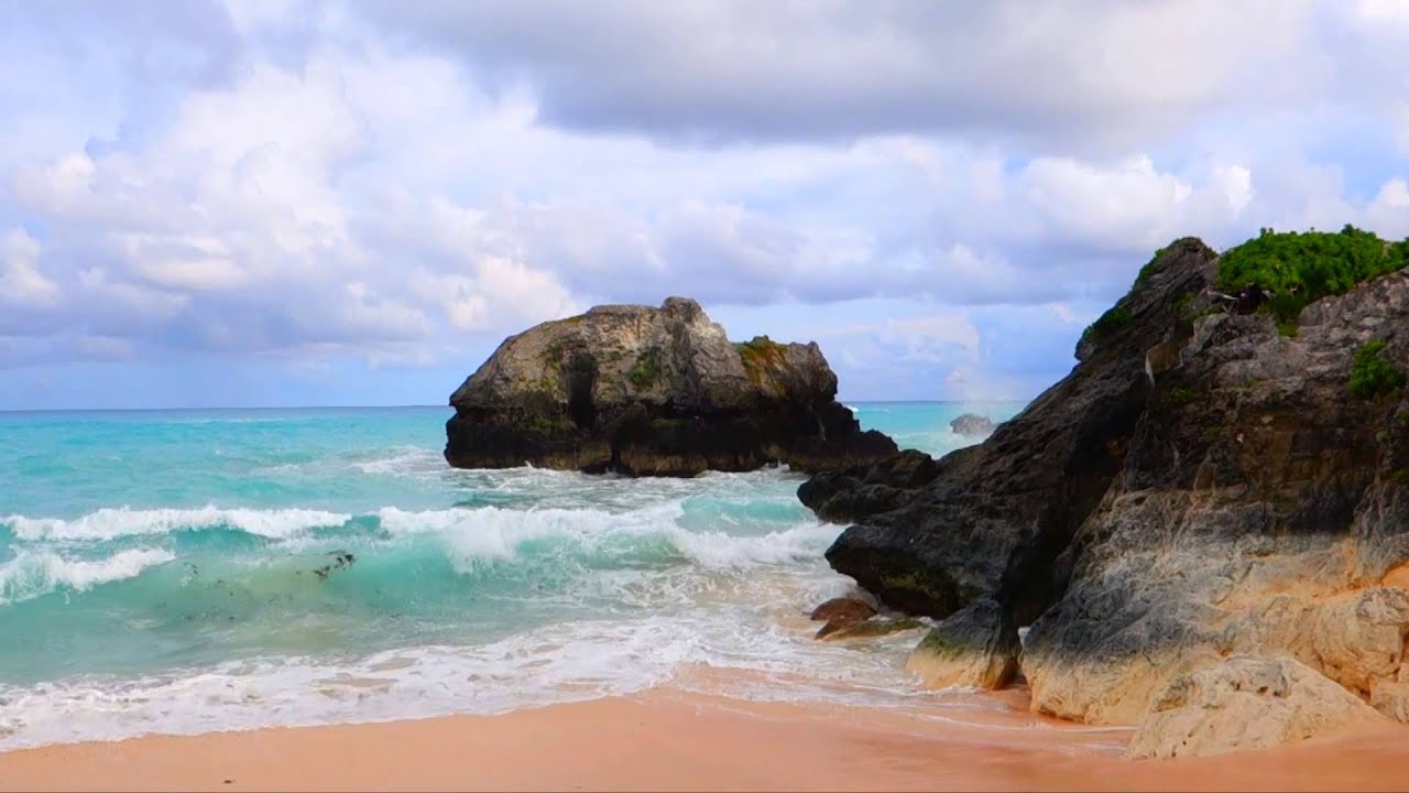 Sony DSC RX100 Bermuda Waves Crashing Against Rocks - YouTube