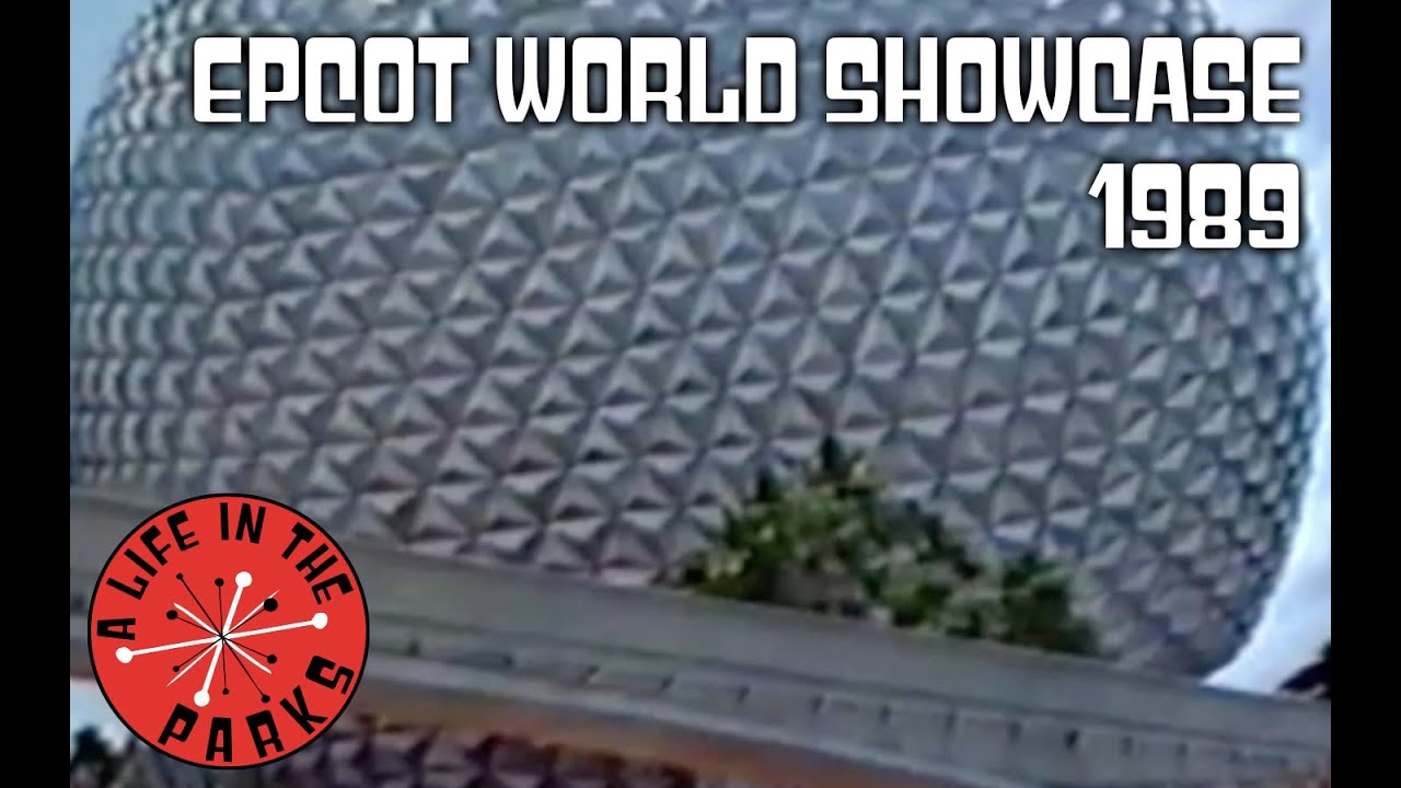 Epcot World Showcase Bus ride Walt Disney World 1989 - YouTube