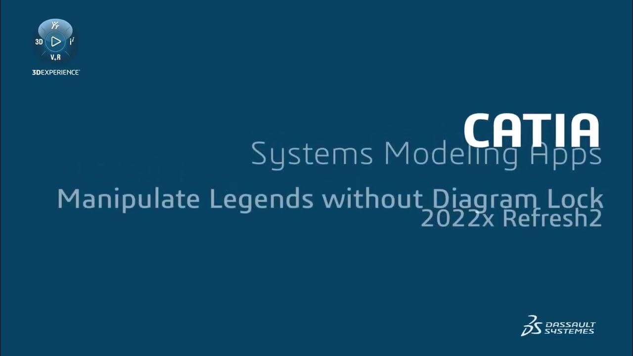 Manipulate Legends without Diagram Lock | Available from 2022x Refresh2 ...