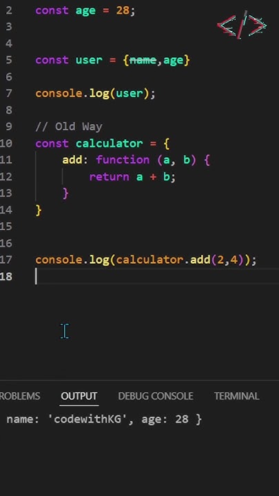 #268 Object Literals | Modern JavaScript| - YouTube