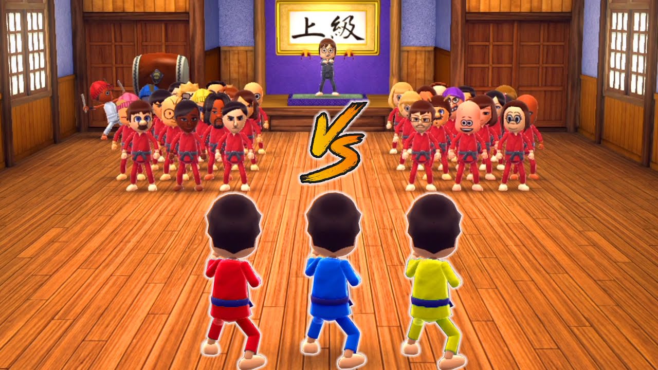 Wii Party U Dojo Domination Play as Trent (Advanced COM) - YouTube