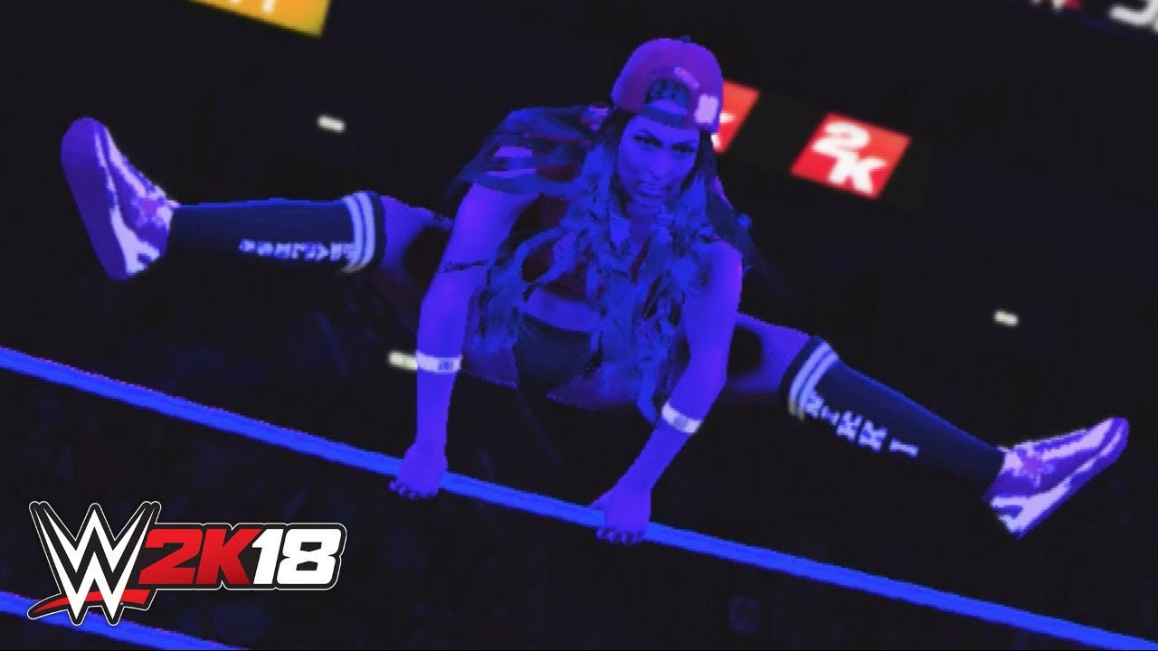 WWE 2K18 entrance mashup: Nikki Bella as Naomi - YouTube