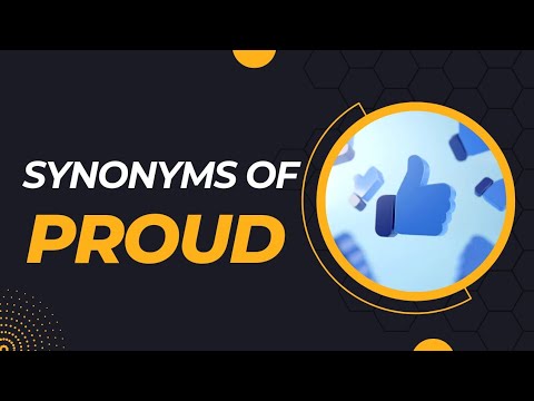SYNONYMS OF PROUD - YouTube